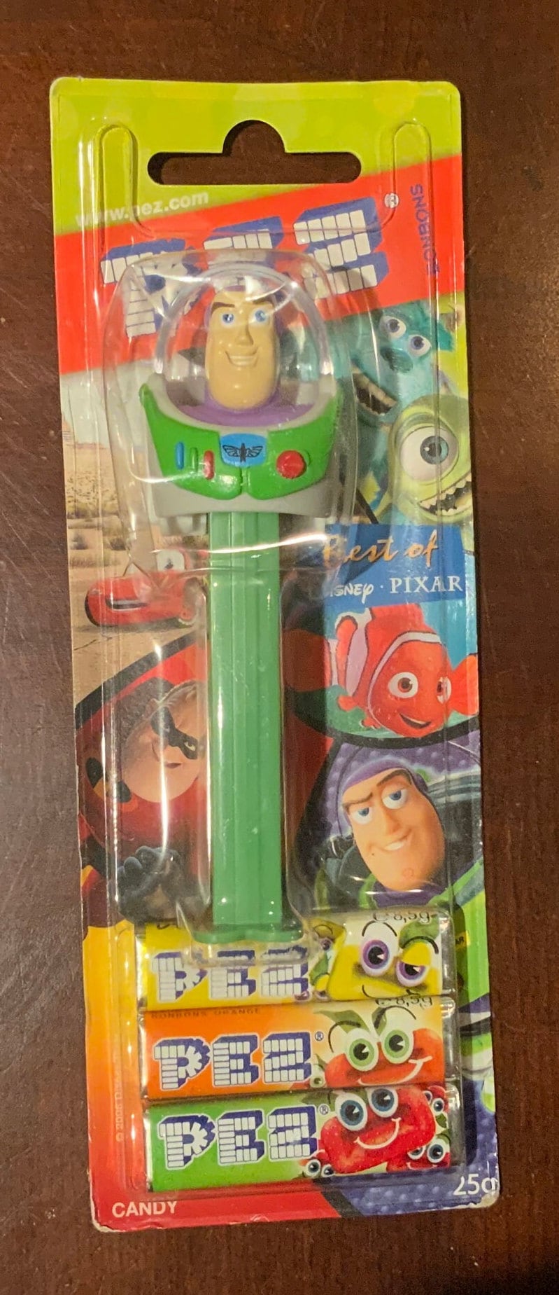 Disney Best of Pixar Pez Dispensers New on Cards - Etsy