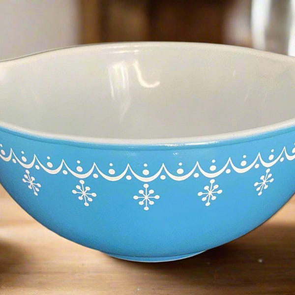 Pyrex Snowflake - Etsy