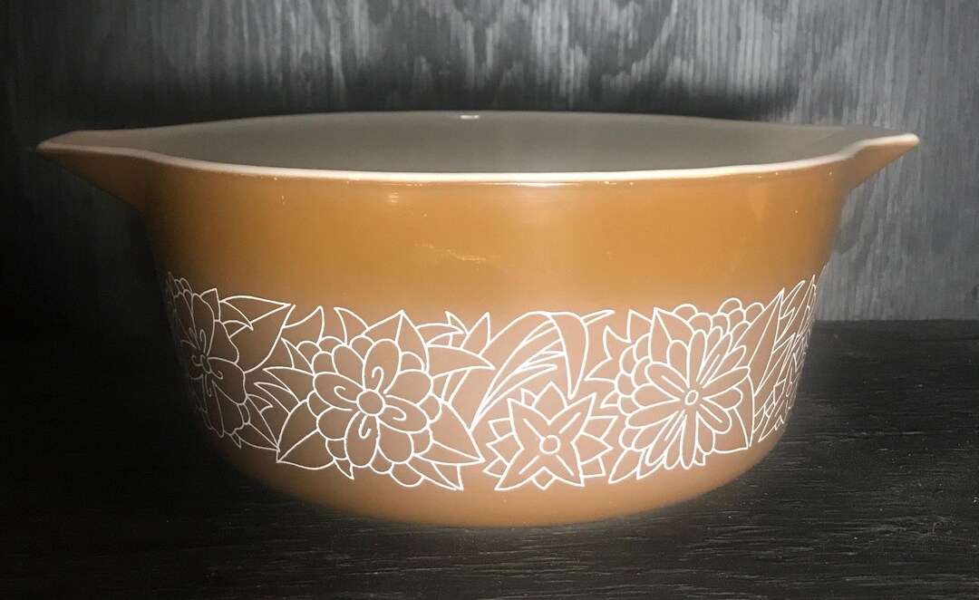 Pyrex 475 Woodland 2.5 Quart Casserole Dish - Etsy