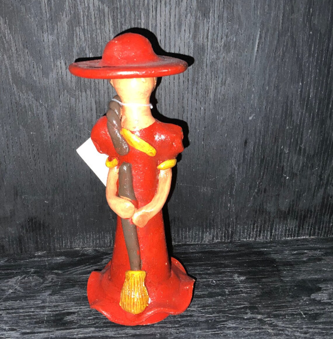Dominican Hand Painted Faceless Clay Doll Statuette - Etsy