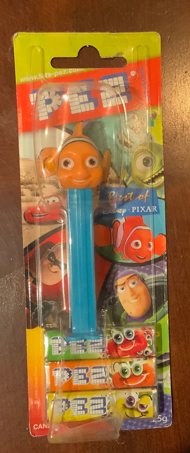 Disney Best of Pixar Pez Dispensers New on Cards - Etsy
