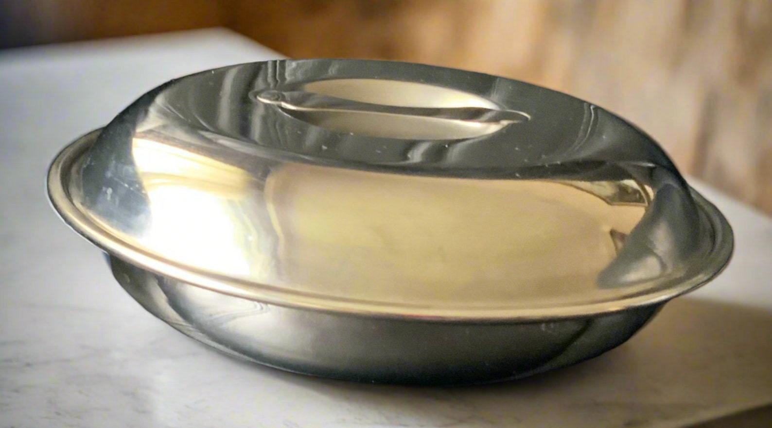 Steelmaid Vintage Stainless Steel Food Service Divided Container Warmer ...