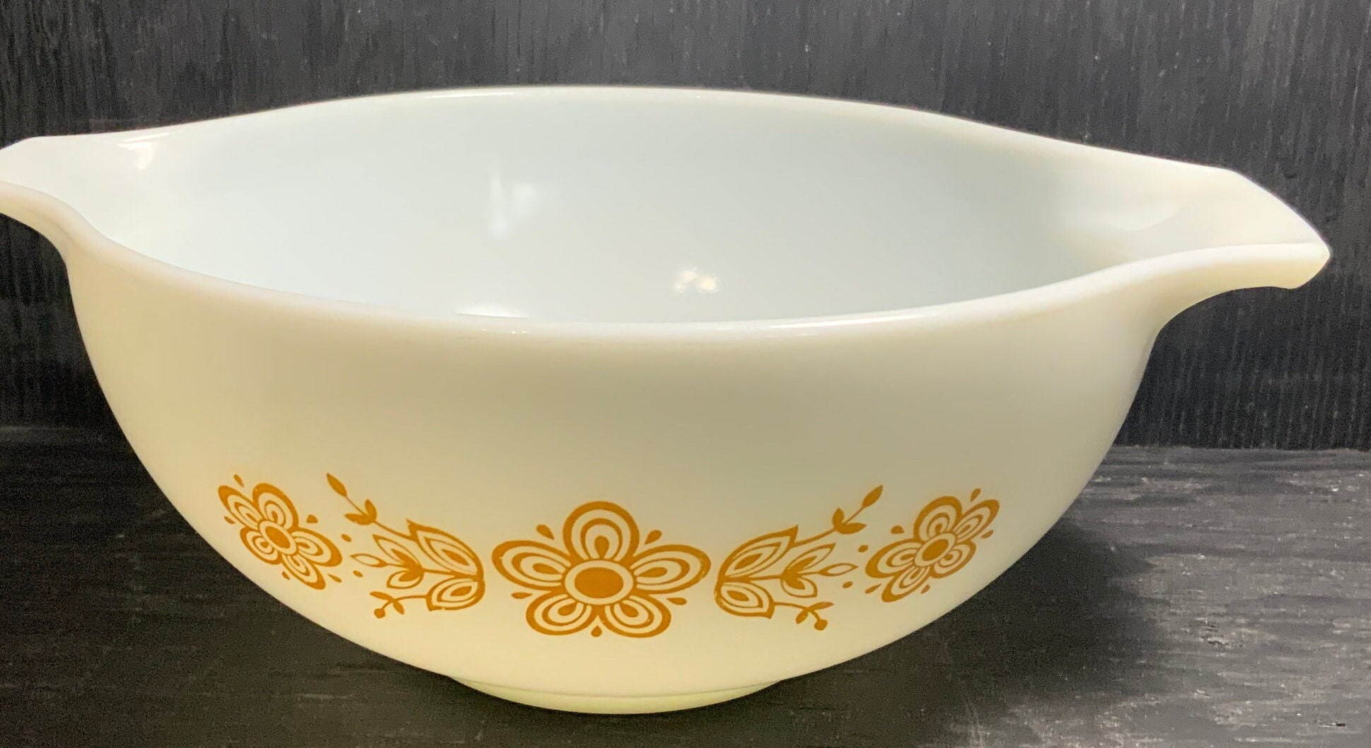 Pyrex Butterfly Gold #443 1.5 Quart Cinderella Mixing Bowl - Etsy