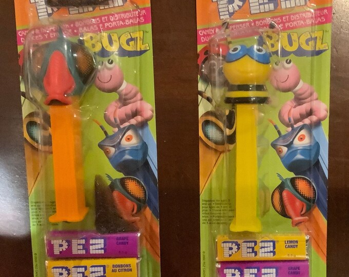 Set of 9 Bugz PEZ Dispensers Bugs Lot - Etsy