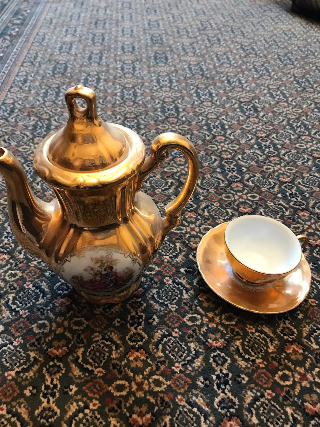 Vintage Japanese Ceramic Tea Set - Etsy