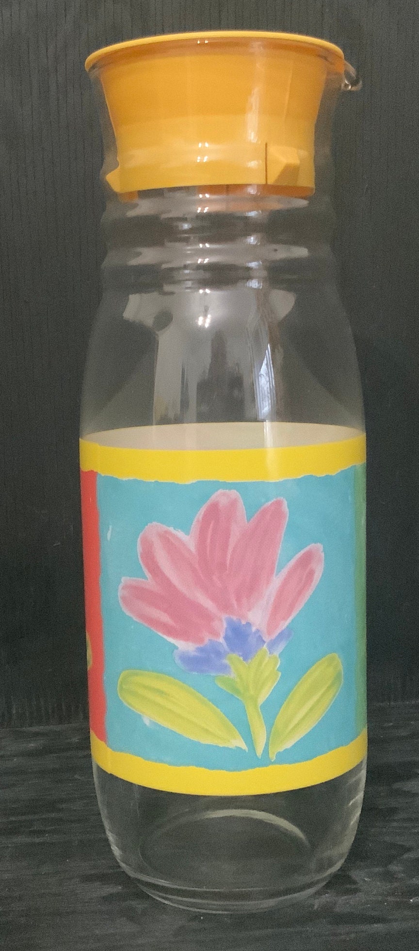 Vintage Gardenia Luminarc Arc France Pitcher and Glasses Set - Etsy