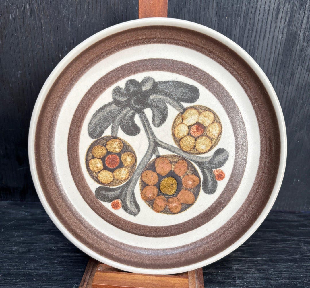 Denby Mayflower Bread and Butter Plates - Etsy