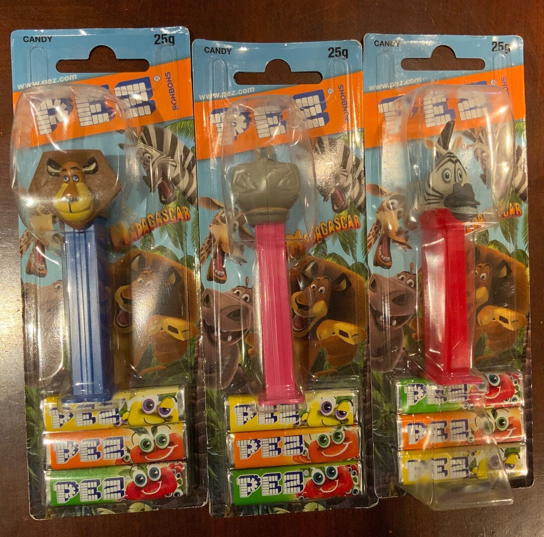 Madagascar Pez Dispensers - Etsy
