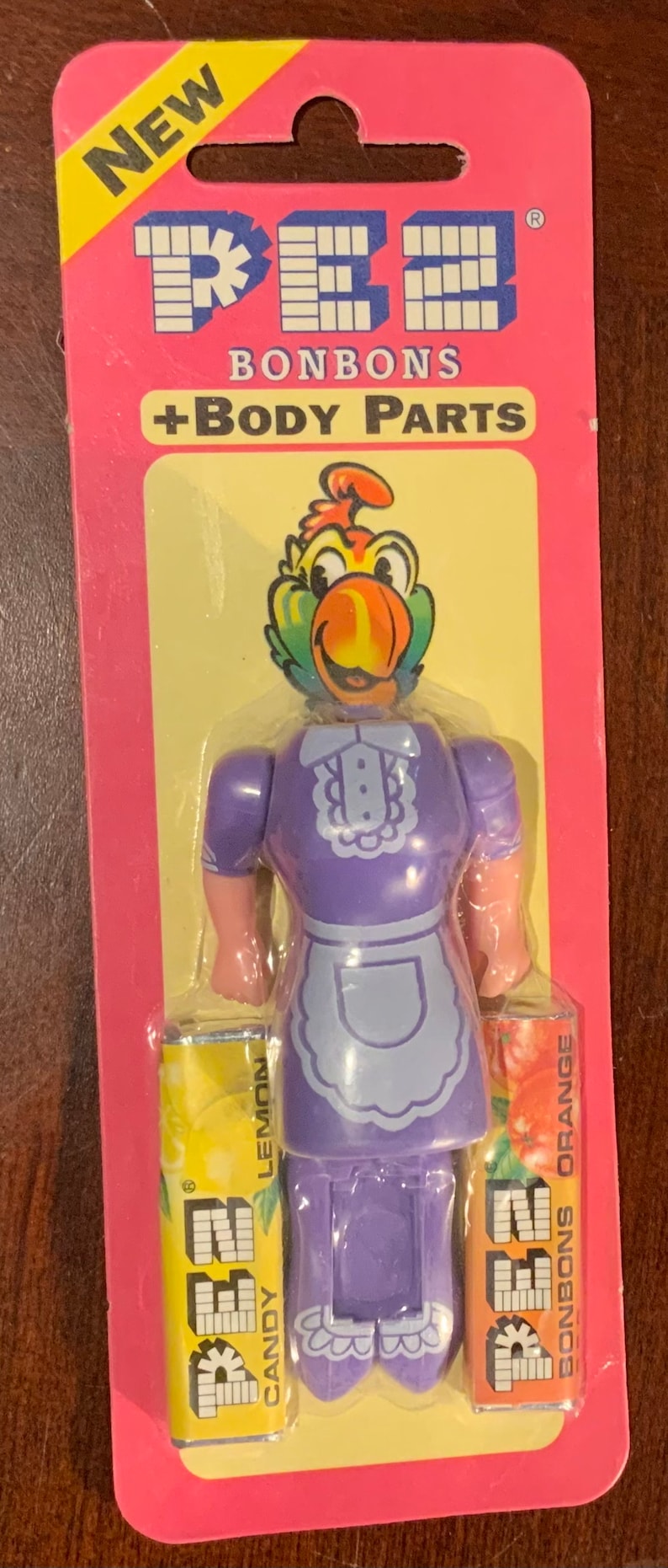 Vintage Pez Body Parts Skeleton Maid Gladiator New on Cards Lot of 3 - Etsy