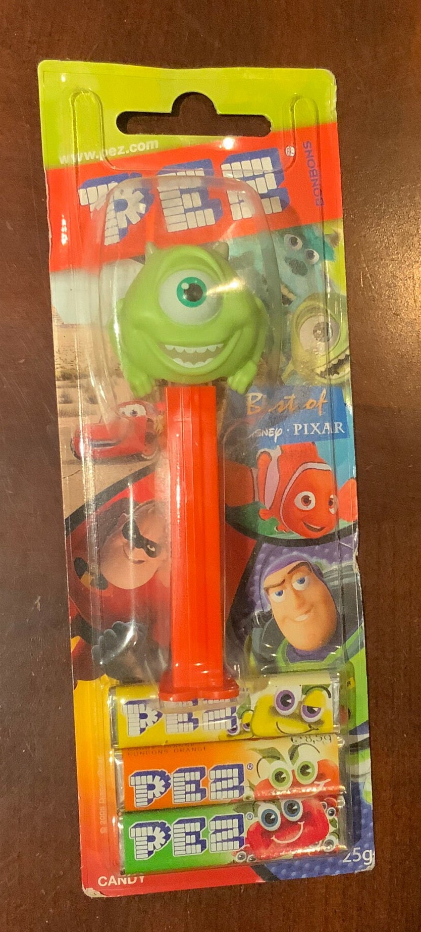 Disney Best of Pixar Pez Dispensers New on Cards - Etsy