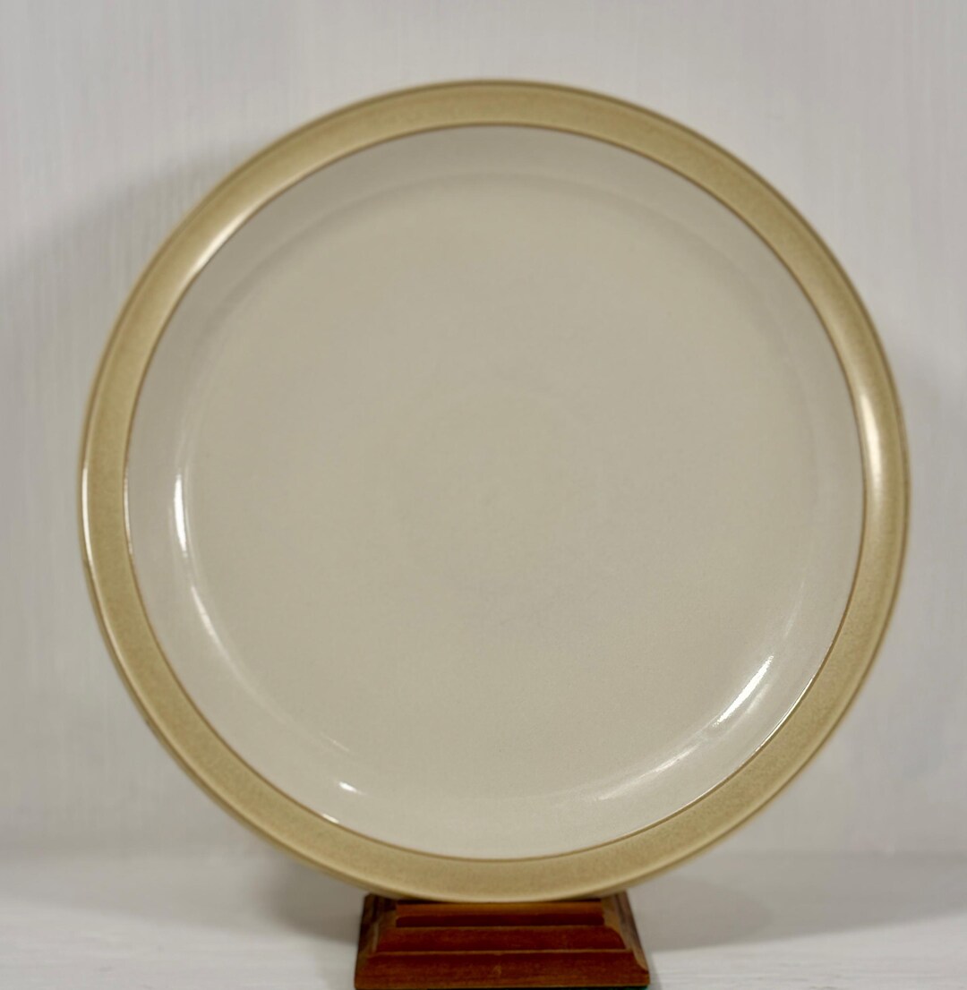 Denby Langley Caramel Stoneware Dinner Plate - Etsy
