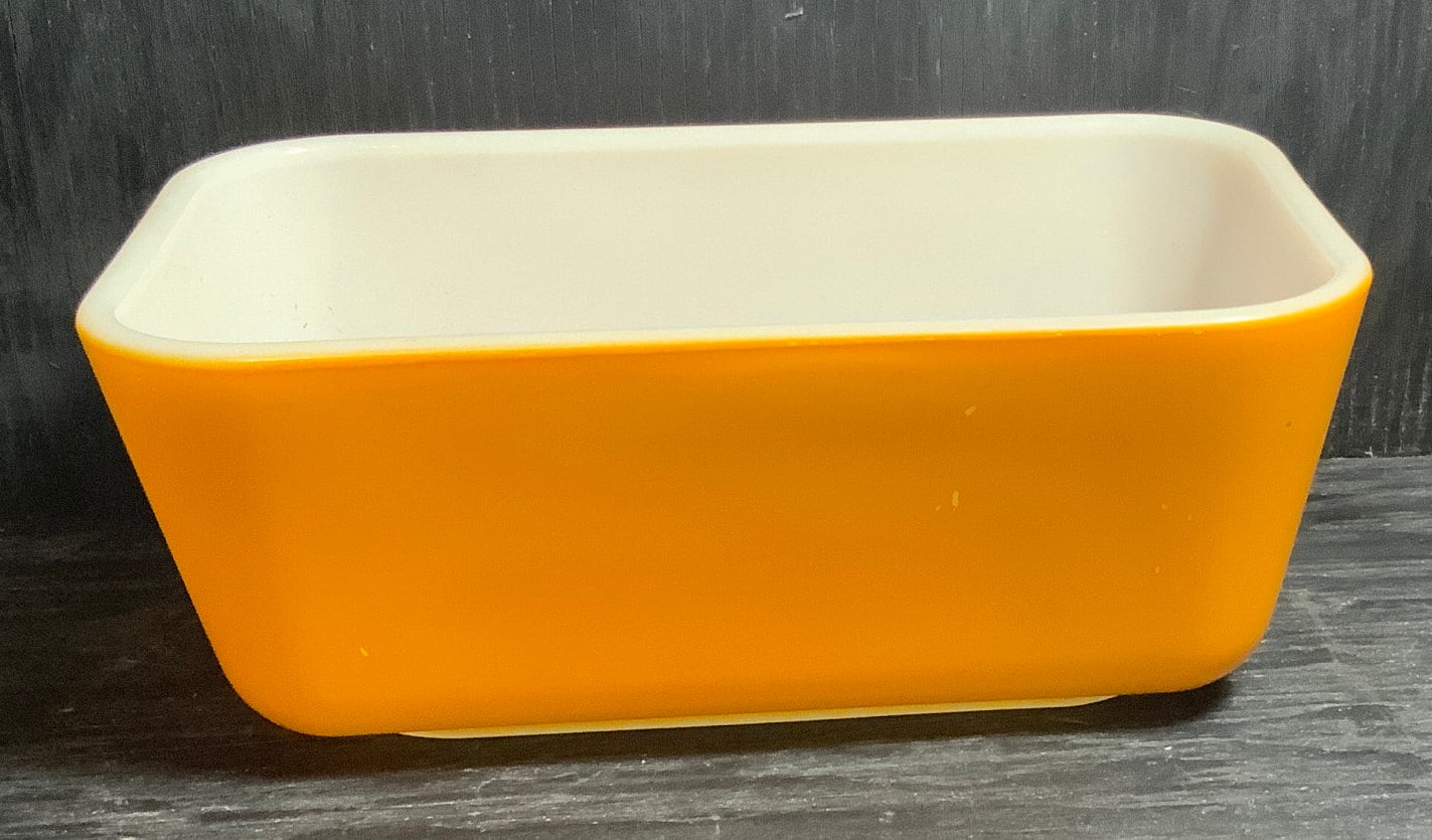 Vintage Pyrex Marigold Fridge Dish Pyrex 0502 - Etsy