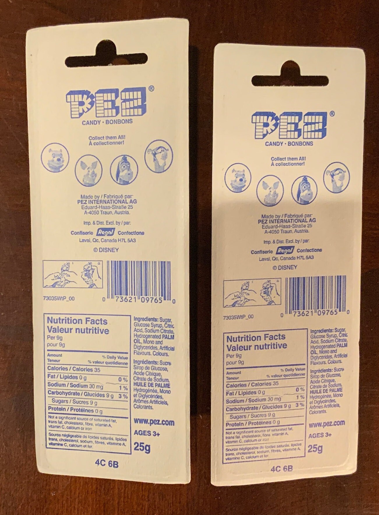 Pez Tigger and Piglet Pez Dispensers New on Cards - Etsy