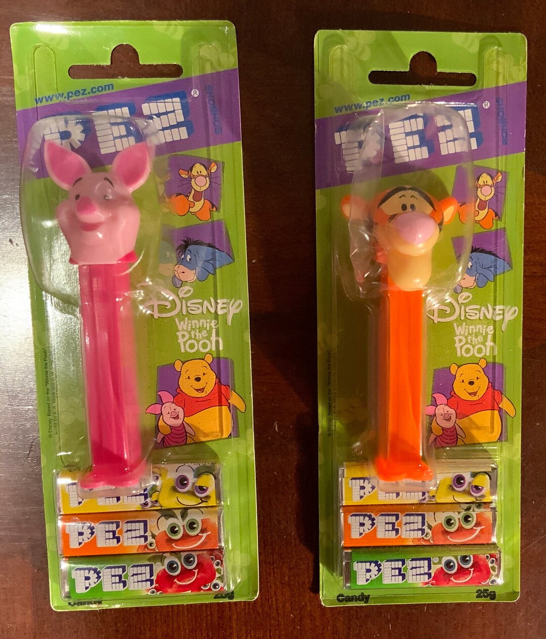Pez Tigger and Piglet Pez Dispensers New on Cards - Etsy