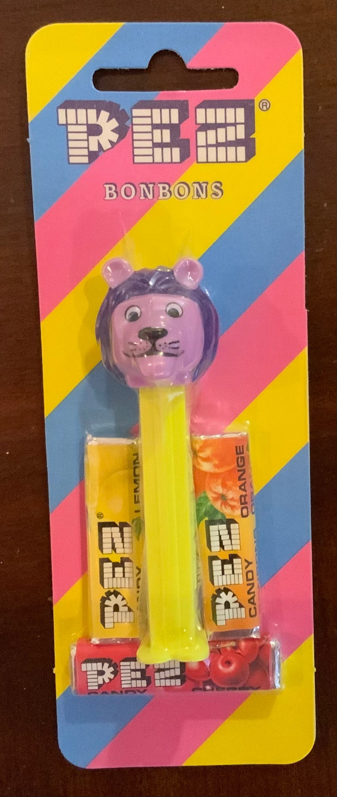 Vintage Kooky Zoo Purple Lion Pez Dispenser - Etsy
