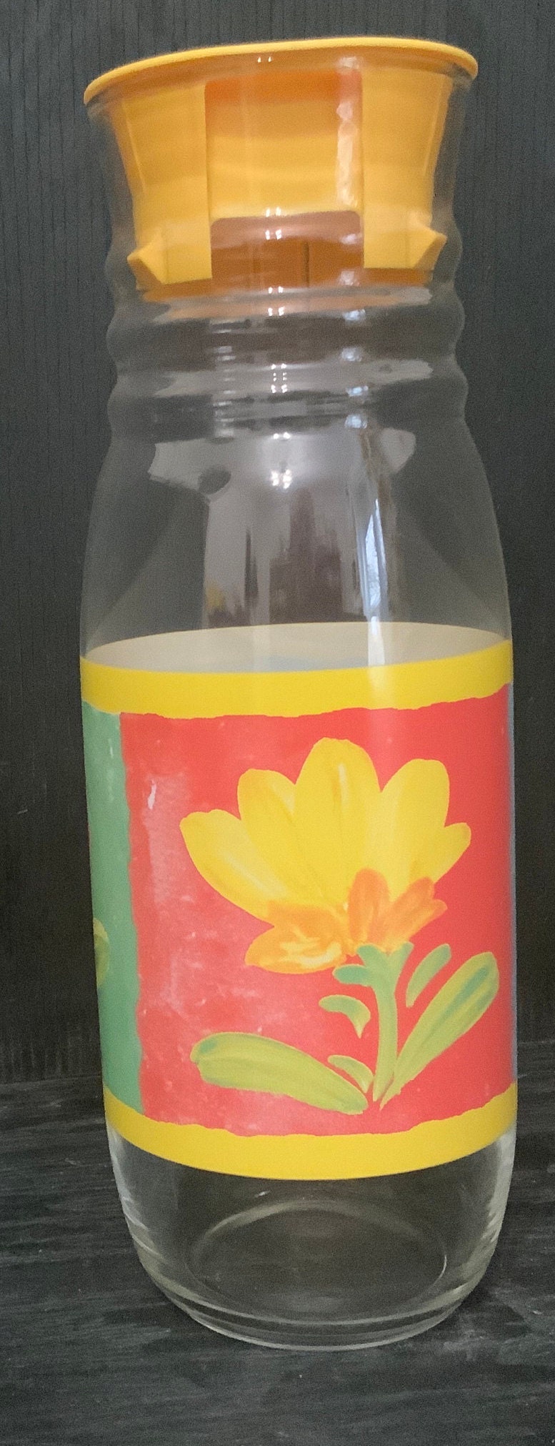 Vintage Gardenia Luminarc Arc France Pitcher and Glasses Set - Etsy