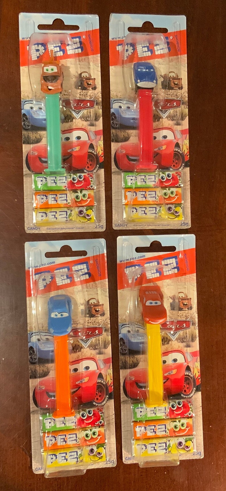 Disney Pixar Cars Movie Pez Dispensers - Etsy