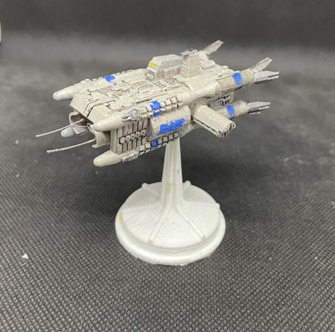 Babylon 5 Earthforce Olympus Corvette for Miniatures Games 80mm - Etsy