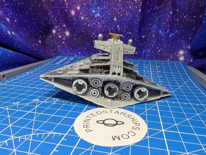 Thrawn's Chimaera Star Destroyer: 202mm Armada Proxy - Rebels/ahsoka - Etsy