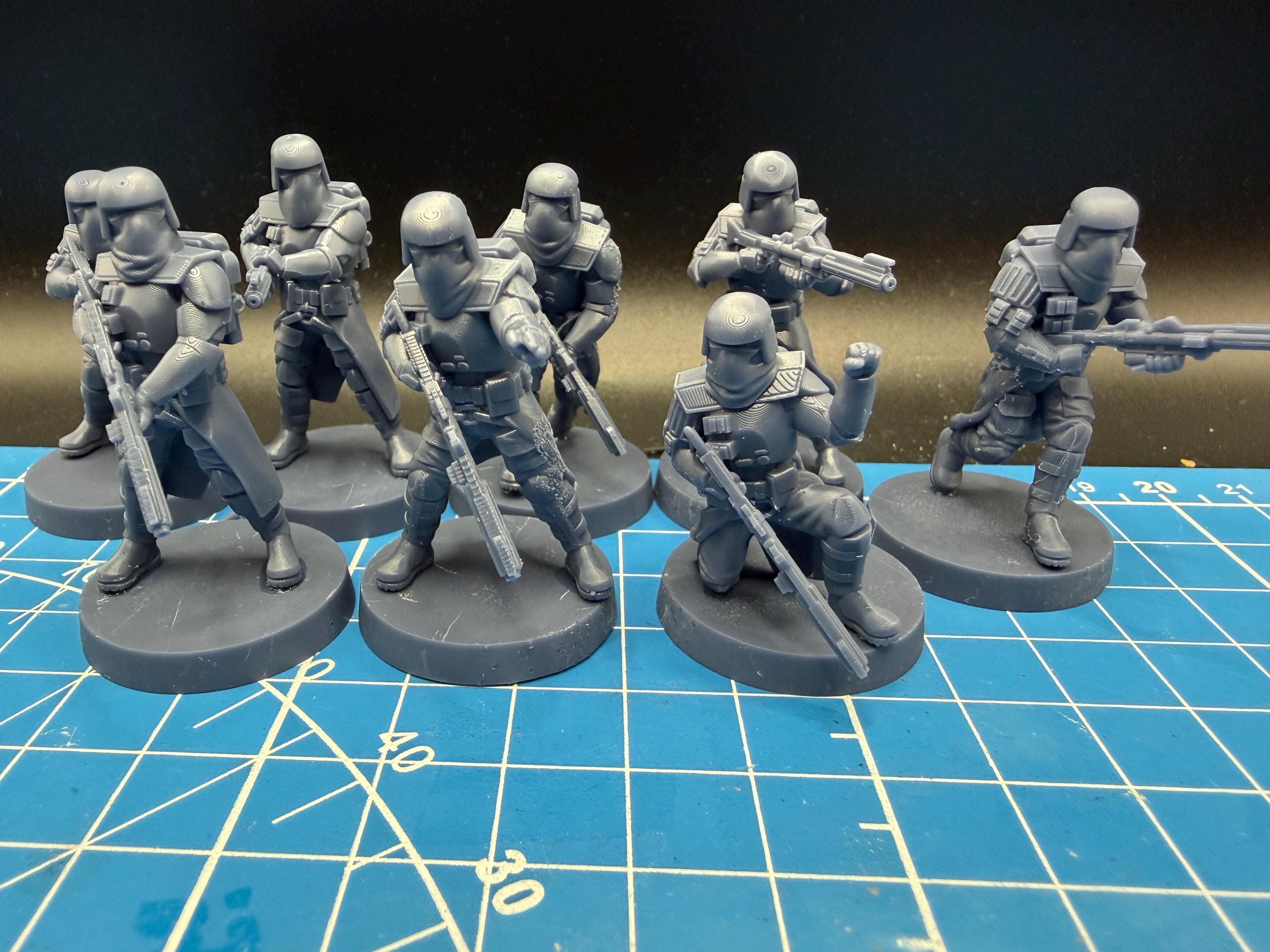 Republic Union Extraction Troopers, Galactic Marines (9) for Star Wars ...