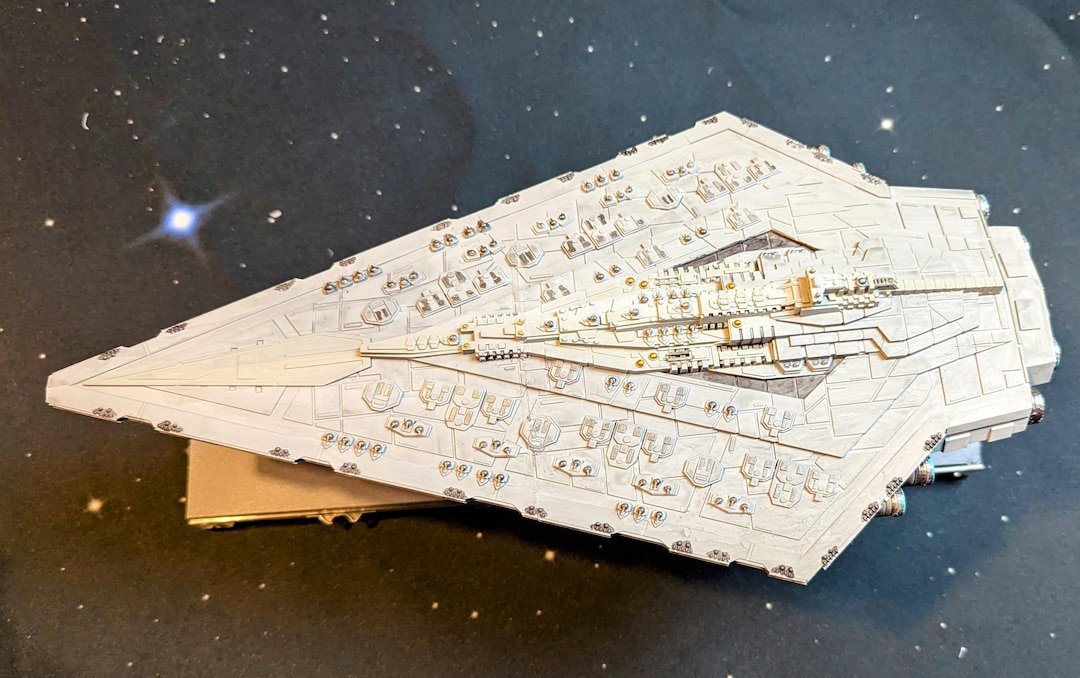 Imperial Mandator III Star Dreadnought for Star Wars Armada 350mm - Etsy