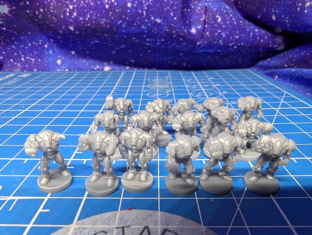 10mm CIS B2 Super Battle Droid Platoon (16) in 10mm Scale for Star Wars ...