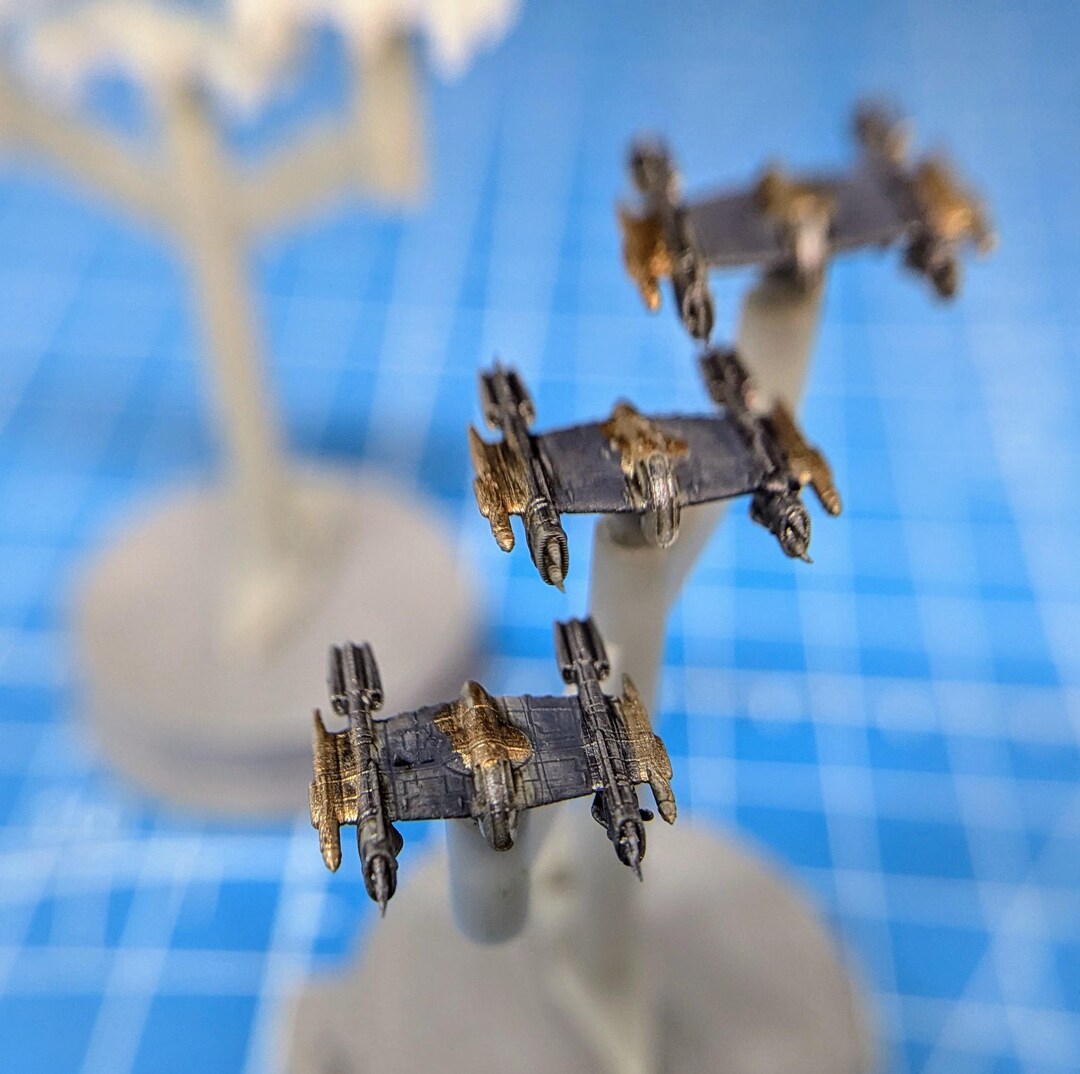 CIS Rogue-class Prorax-38 Starfighter Squadron (6 Fighters) for Star ...