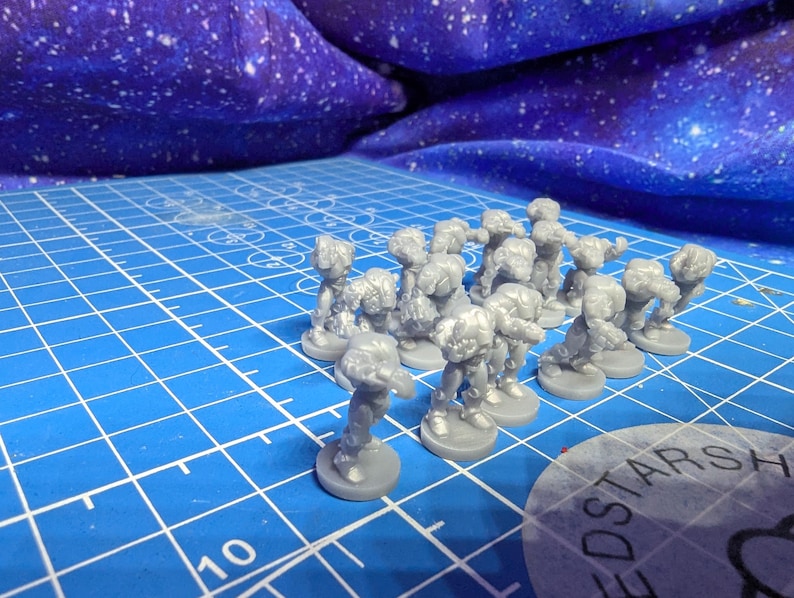 10mm CIS B2 Super Battle Droid Platoon (16) in 10mm Scale for Star Wars ...