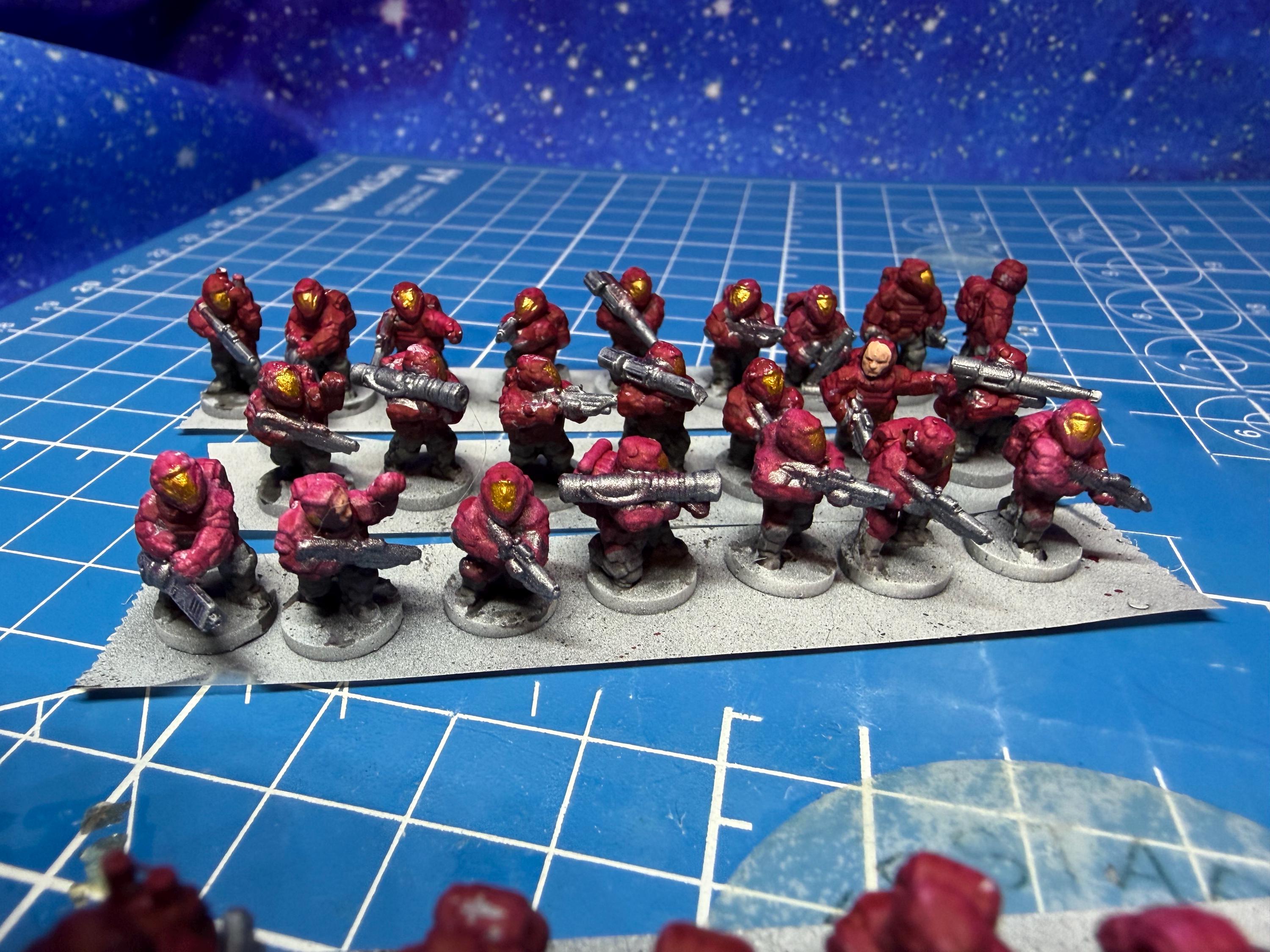 10mm Drop Trooper Fleet Infantry (35) in 10mm Scale for Star Wars ...