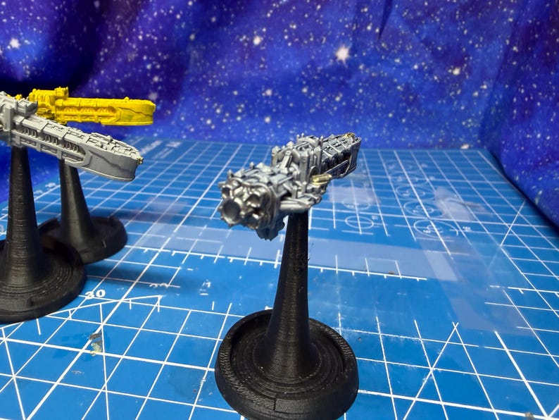 Goth Human Empire Sol Pattern Frigate Pack (4) for Onepagerules ...