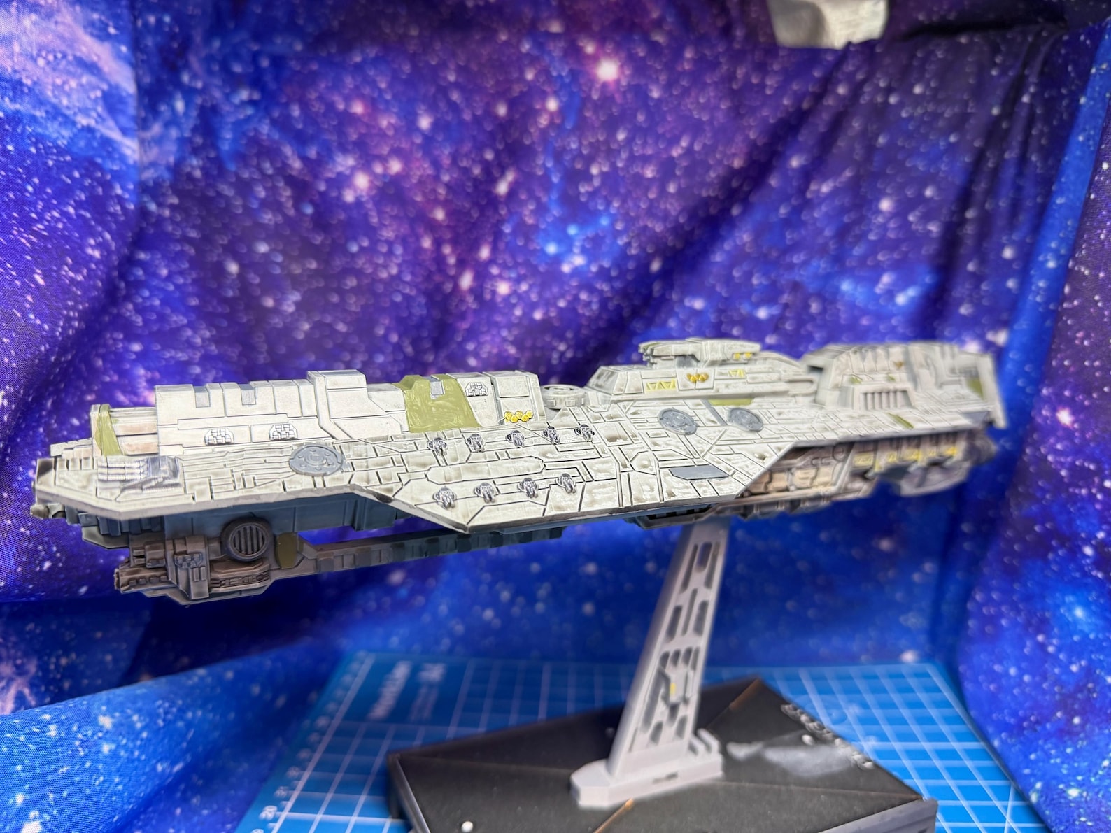 UNSC Epoch-class Heavy Carrier: Halo Armada Miniature (257mm) - Etsy