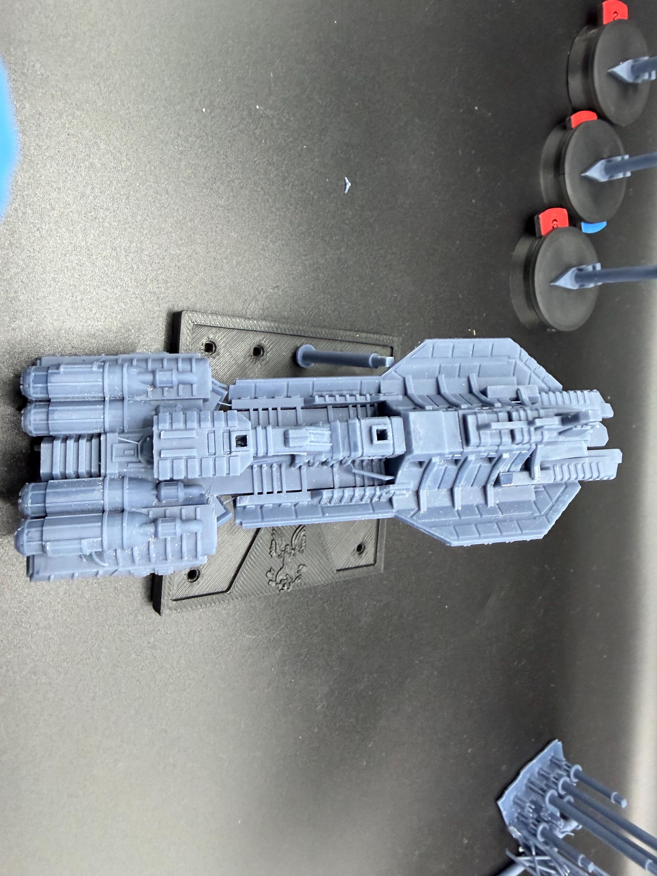Halo Fleet Battles Proxy UNSC Phoenix Class Colony Ship Upgrade Set for ...