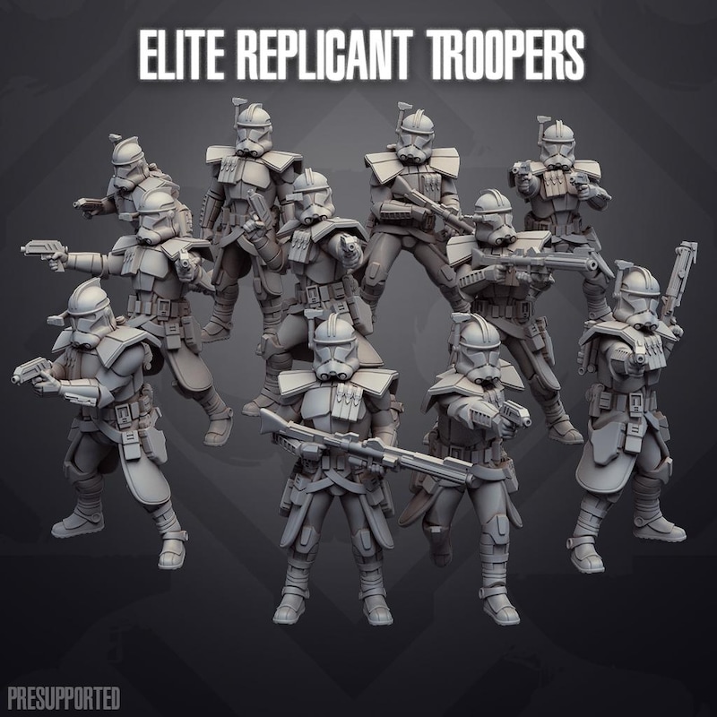 Arc Troopers Miniatures - Etsy