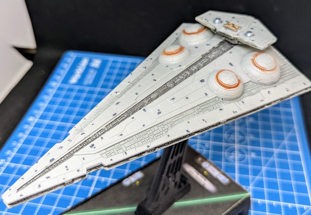 Imperial Interdictor Cruiser for Star Wars Armada and Other Miniatures ...