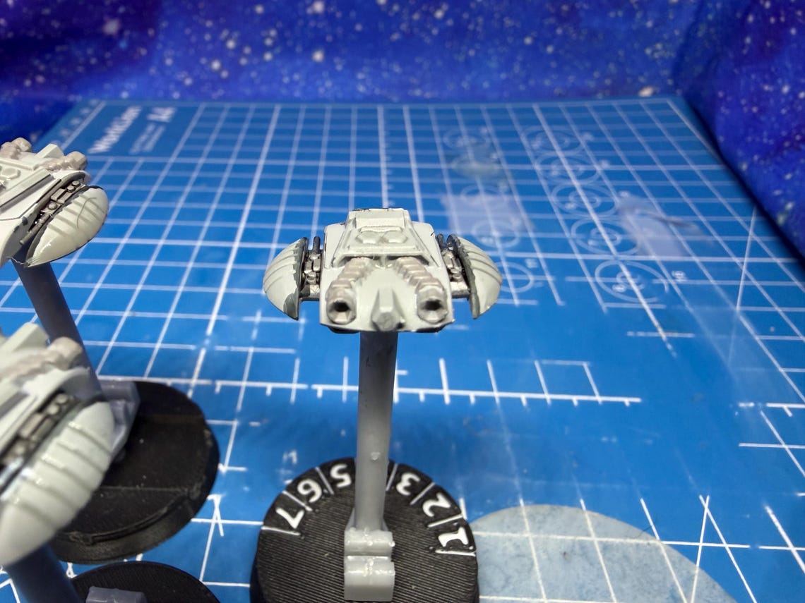 Cylon Fleet Raider Superiority Fighter Squadron TOS By(3) for Armada ...