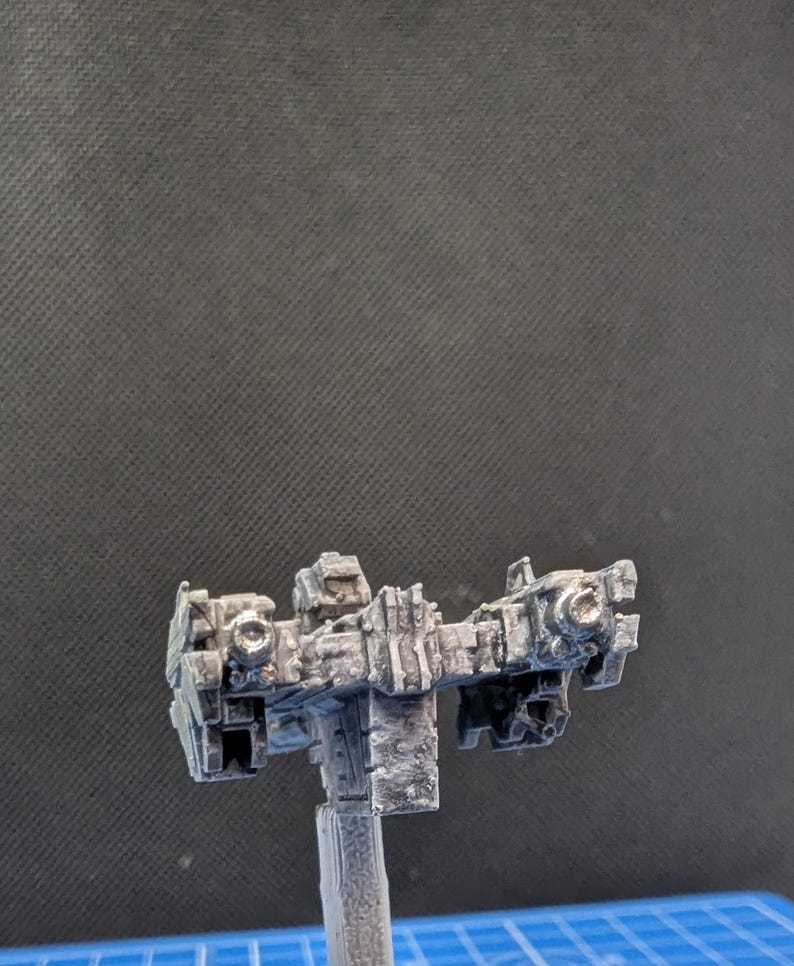 UNSC Charon-class Frigate Miniature (53.9mm) - Halo Armada Homebrew ...