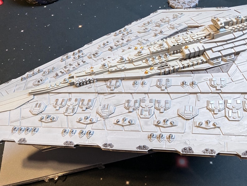 Imperial Mandator III Star Dreadnought for Star Wars Armada 350mm - Etsy