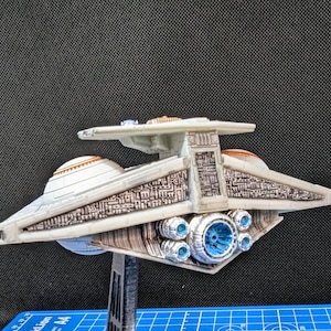 Imperial Interdictor Cruiser for Star Wars Armada and Other Miniatures ...