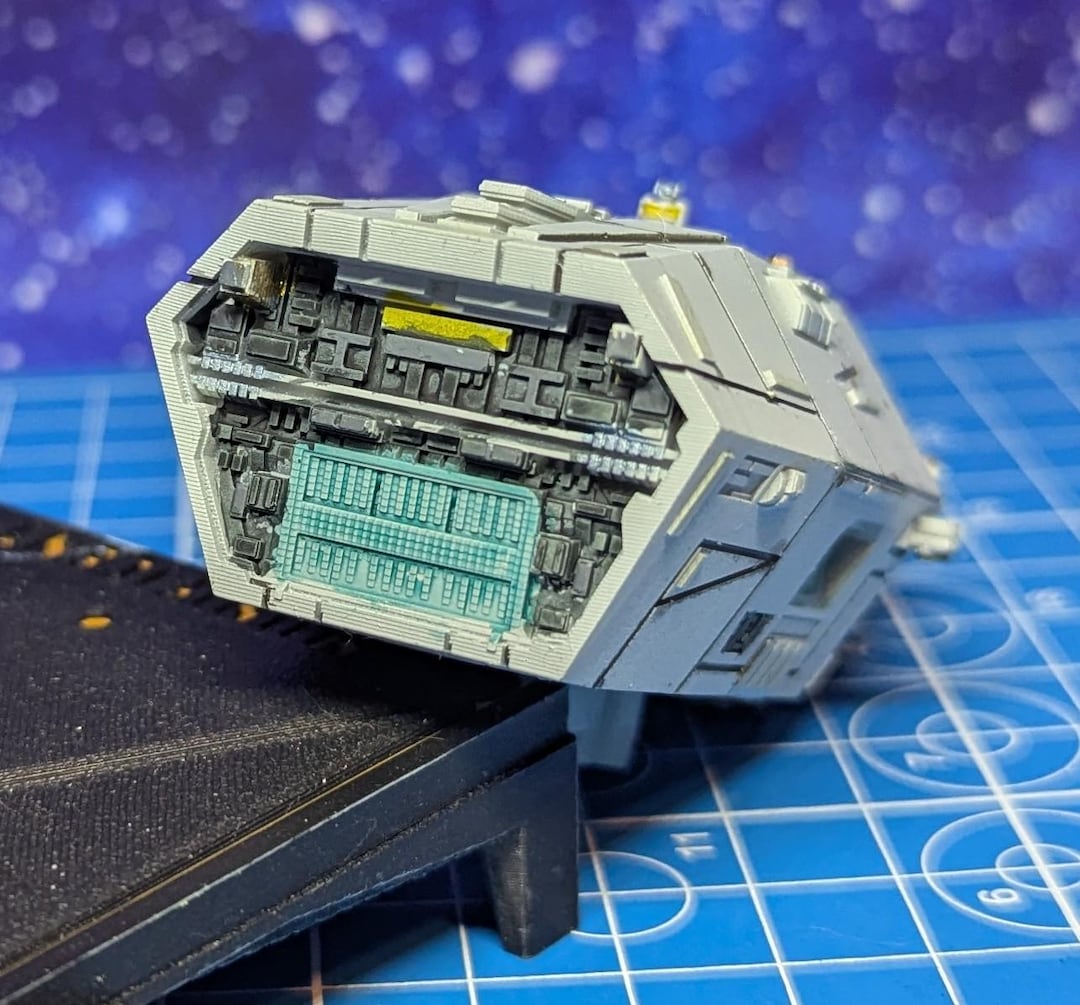Imperial Ton-falk Escort Carrier for Star Wars Armada Scale Games 98mm ...