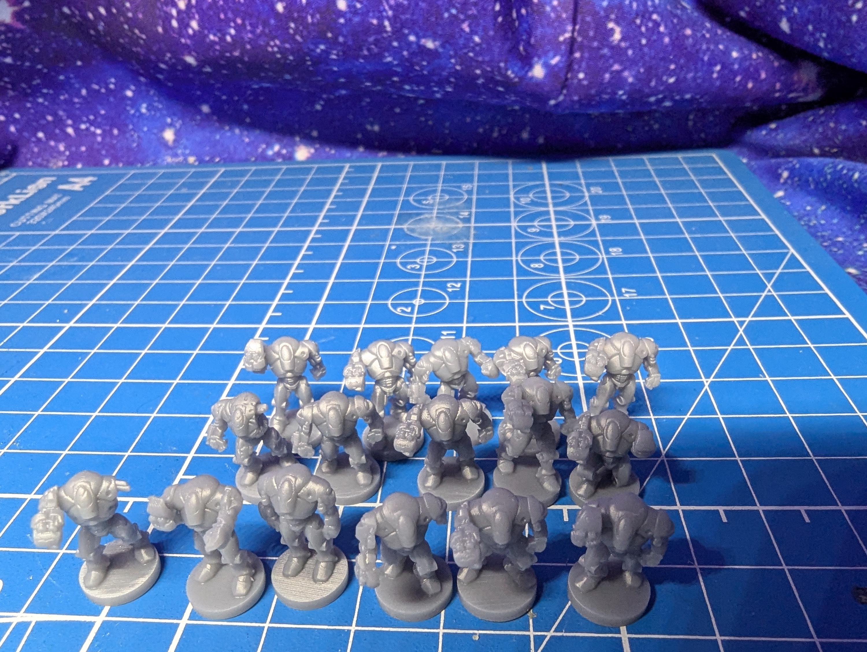 10mm CIS B2 Super Battle Droid Platoon (16) in 10mm Scale for Star Wars ...