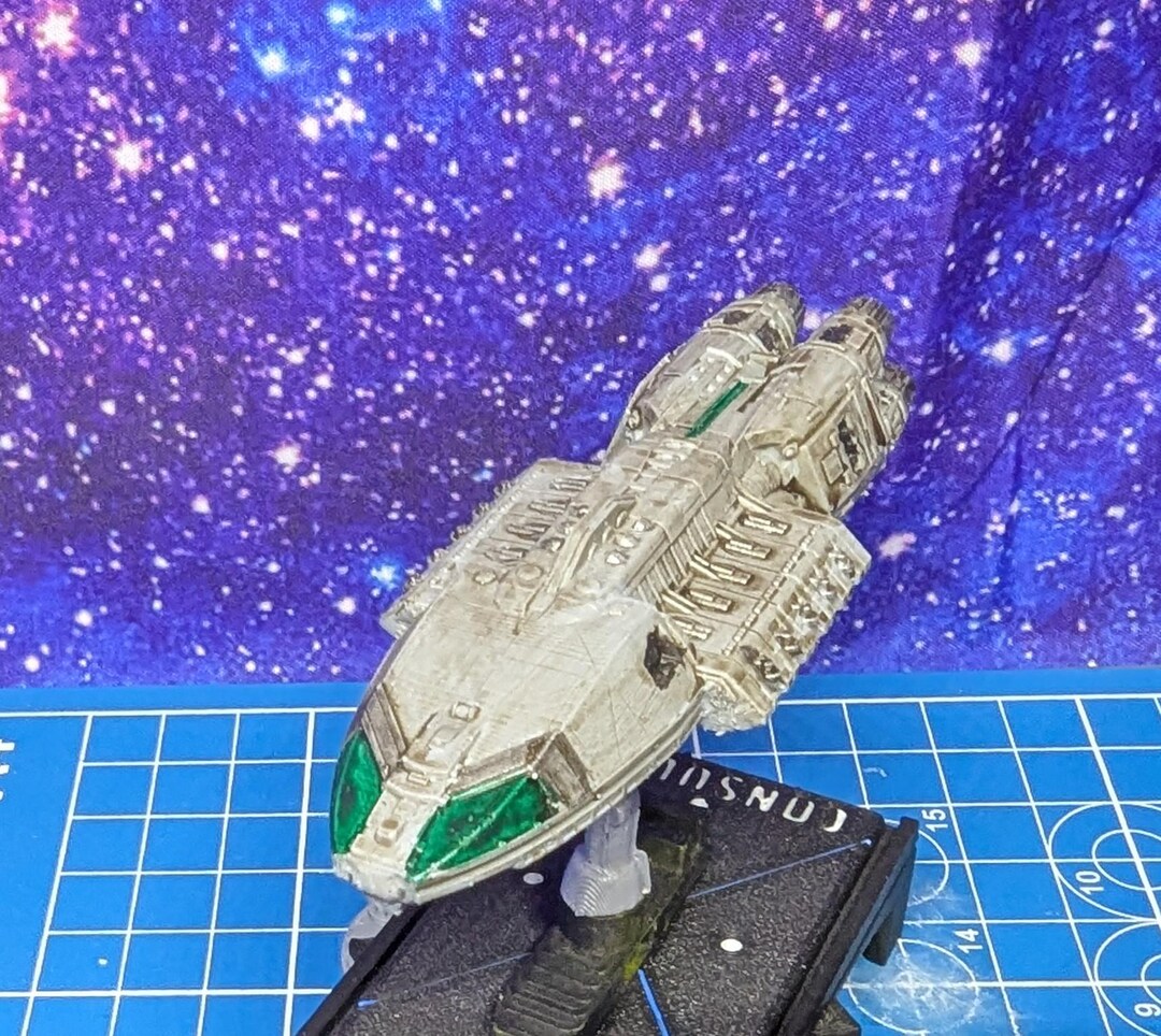 Colonial Minotaur Light Cruiser for Starship Miniatures Games Like ...