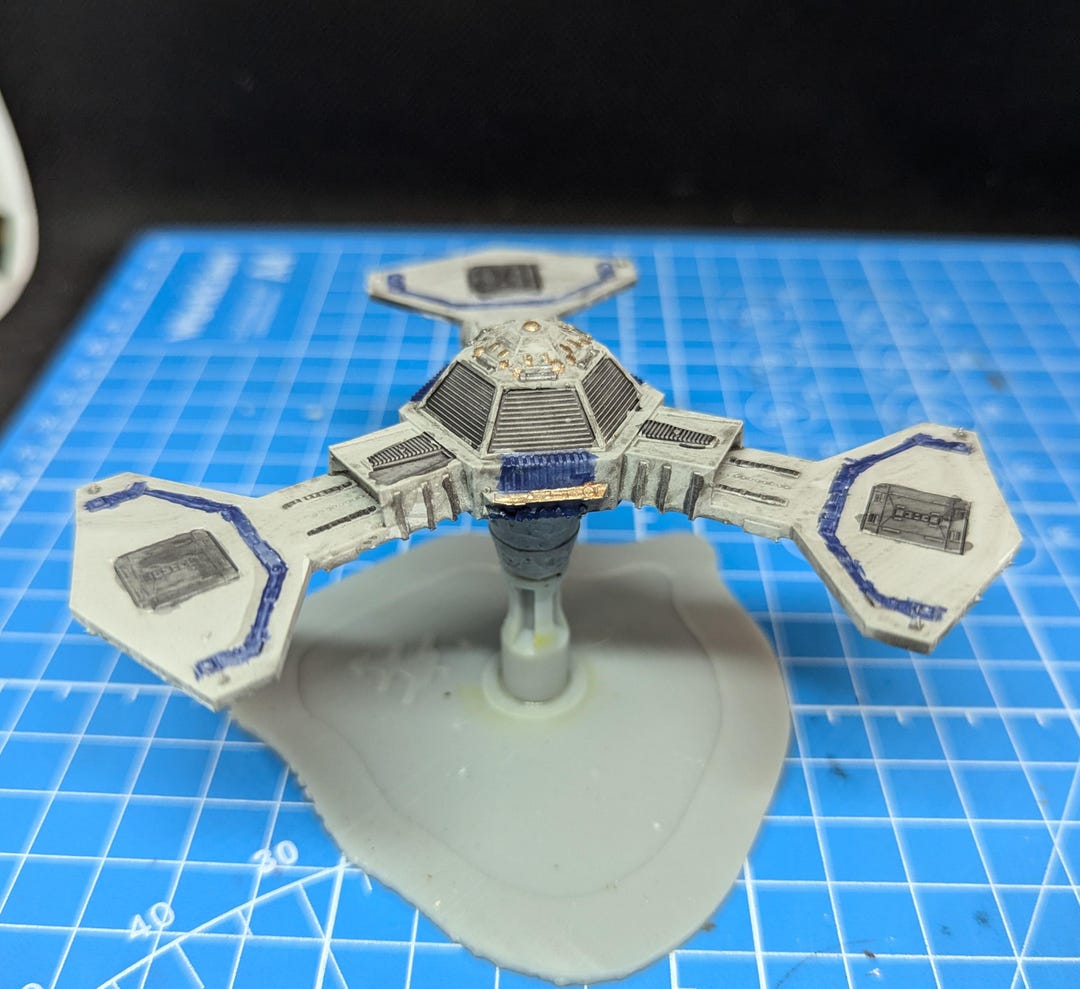 XQ-6 Platform Space Station for Star Wars Armada by Daniel - Etsy