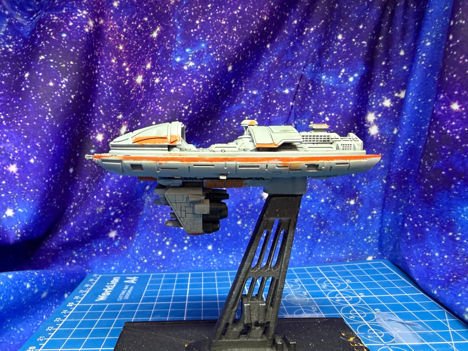Old Republic Valor-class Cruiser for Star Wars Armada Scale Games 100mm ...