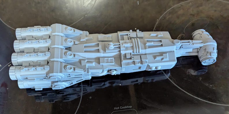 XW Xwing Epic Scale CR-92 Assassin Modified Corvette 312mm - Etsy