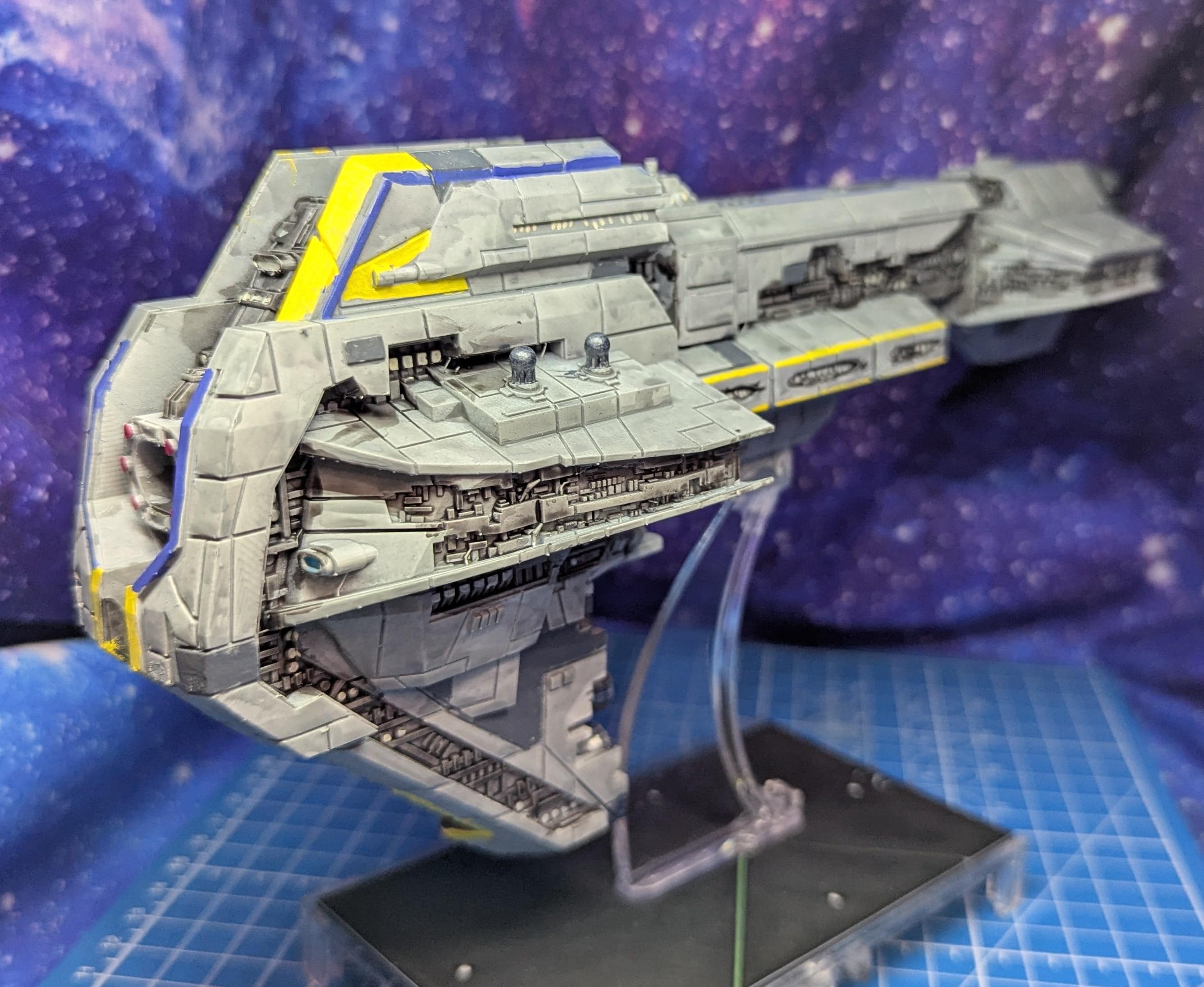 New Republic Starhawk Battleship Proxy for Star Wars Armada 254mm - Etsy