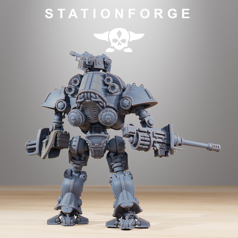 Scavenger Defender MK2 Mech Walker From Stationforge 32mm Scale - Etsy