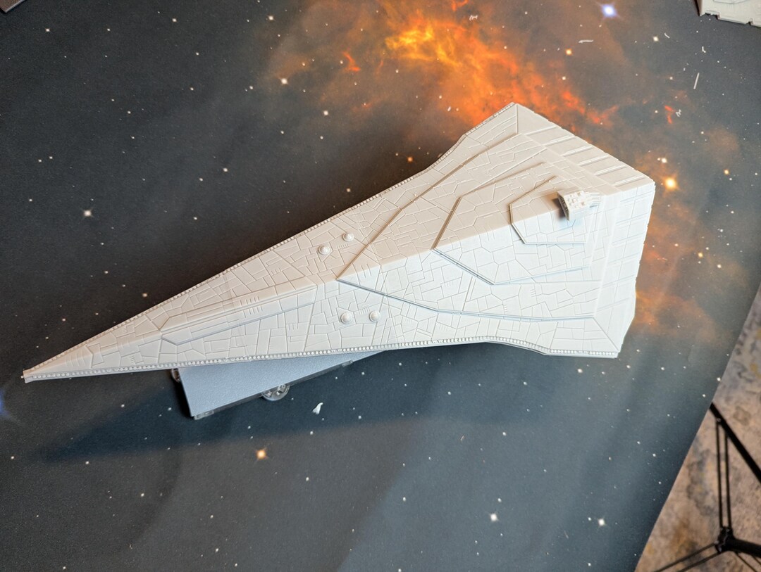Dark Empire Sovereign Super Star Destroyer for Star Wars Armada 416mm ...