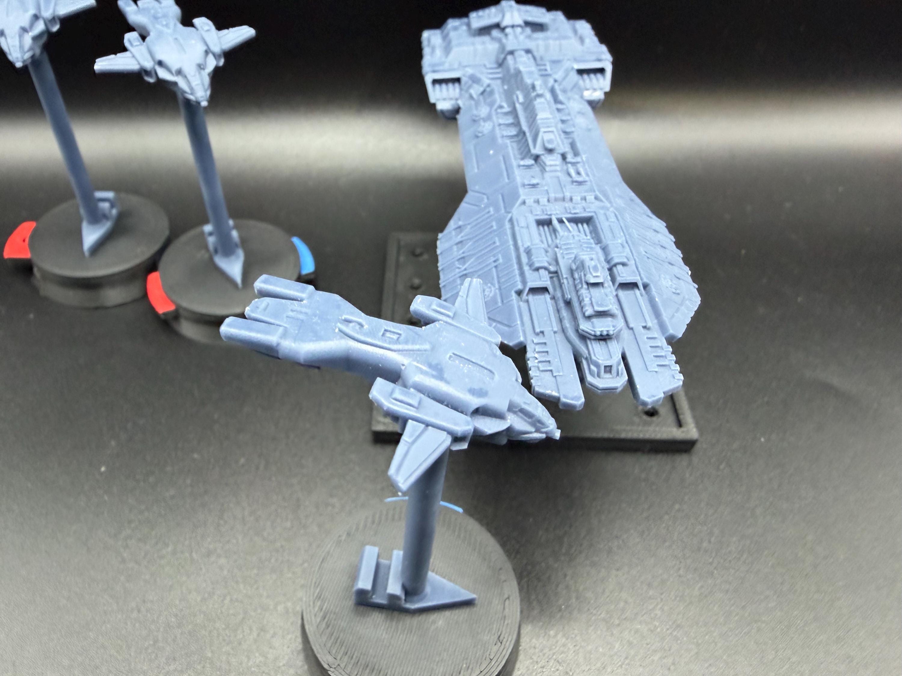 Halo Fleet Battles Proxy UNSC Phoenix Class Colony Ship Upgrade Set for ...
