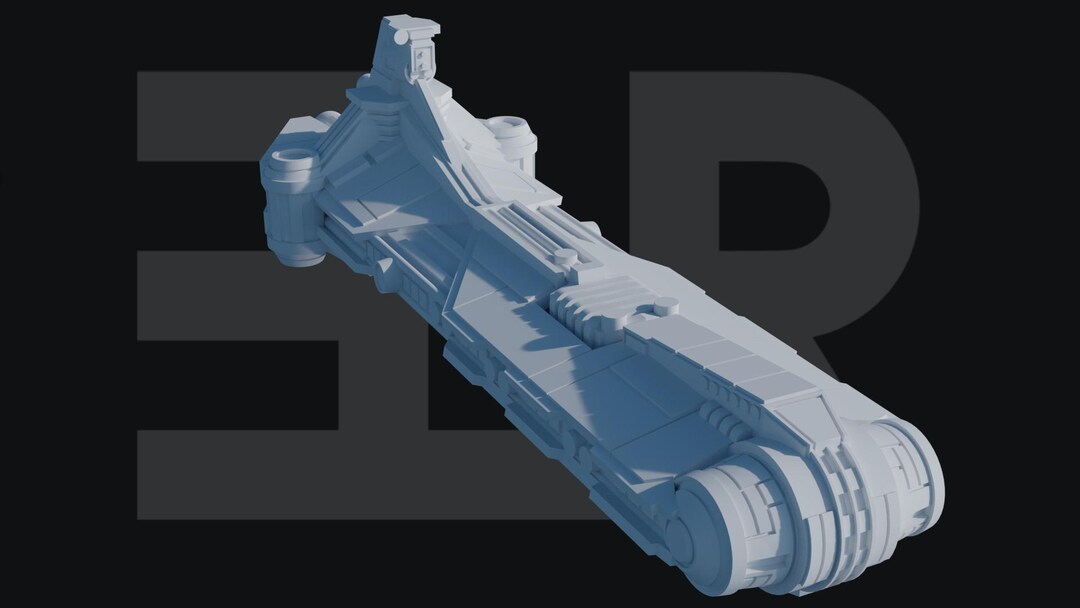 Republic Pelta Class Frigate for Star Wars Armada 79mm - Etsy