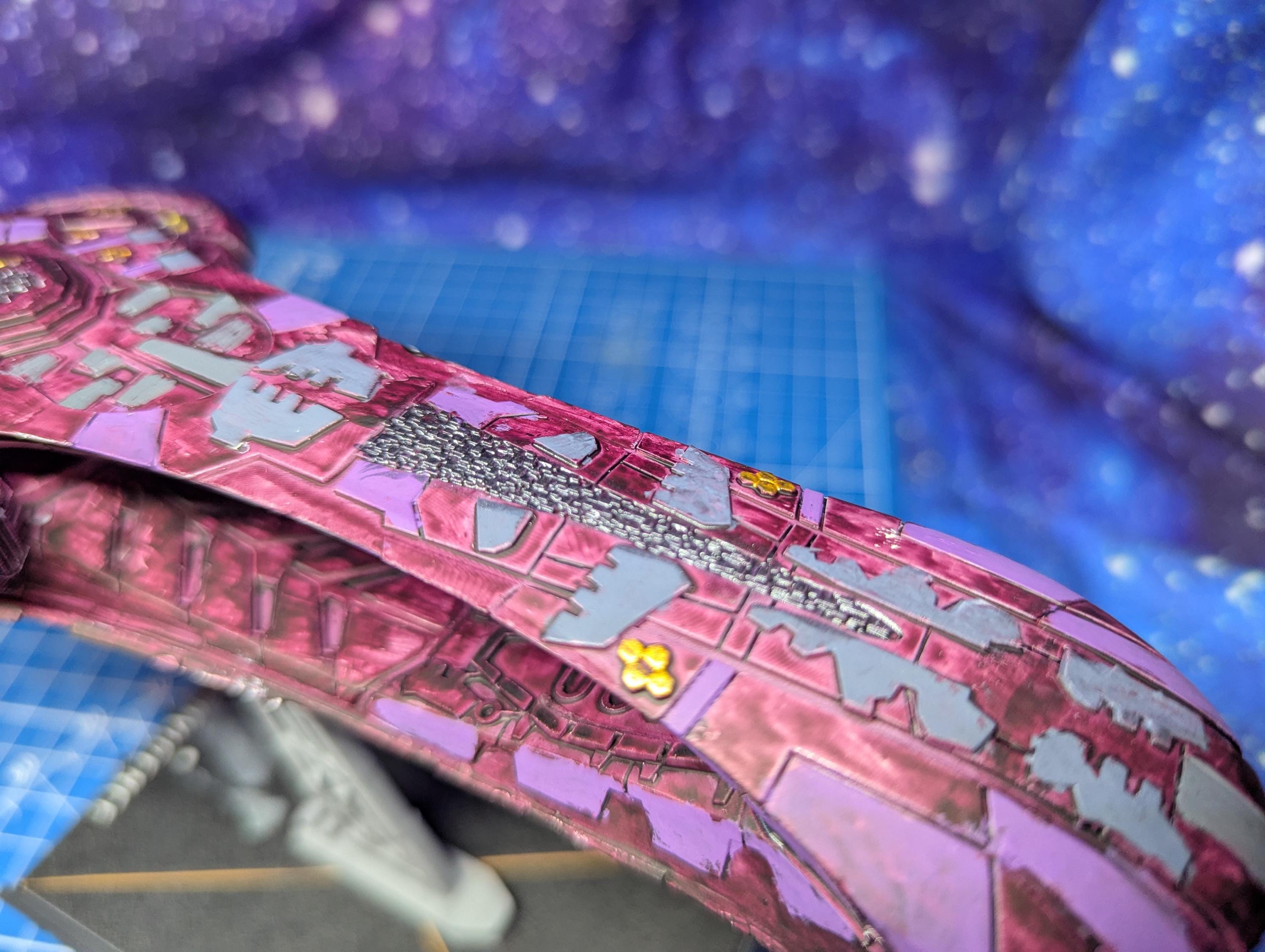 Covenant DDS Ruma-pattern Light Cruiser for Halo Armada 254mm - Etsy